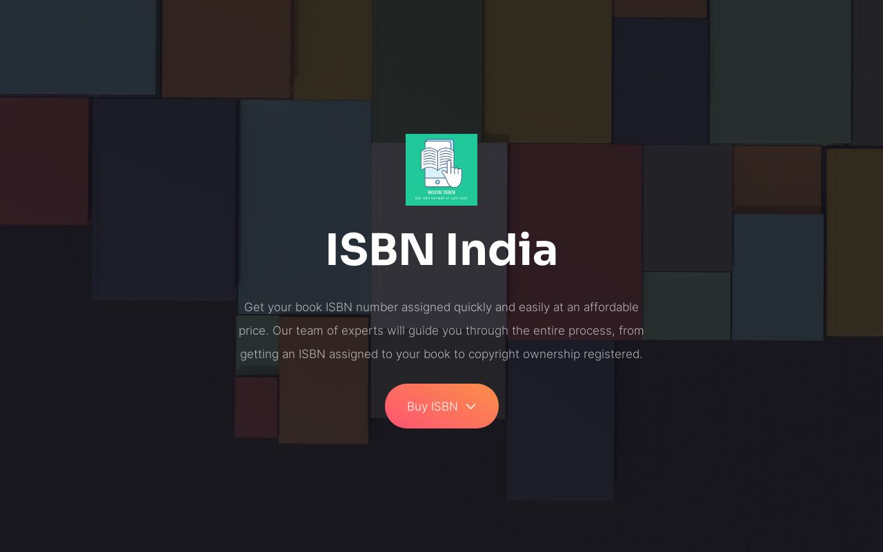 ISBN India - Buy ISBN Number at Low Cost Publish Worldwide